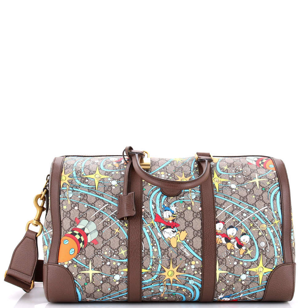 Gucci Medium Disney Donald Duck Convertible Duffle Ba… - Gem